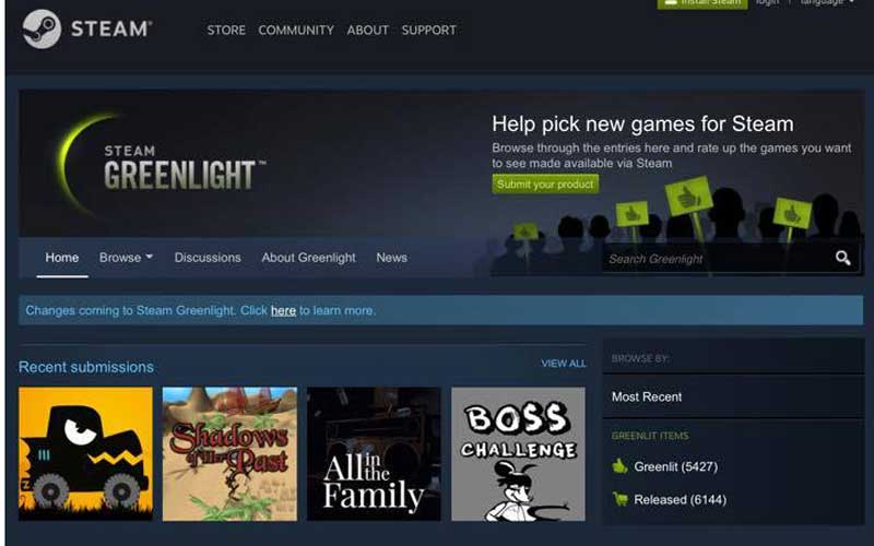Valve Is Ending Steam Greenlight Will Replace It With Steam Direct