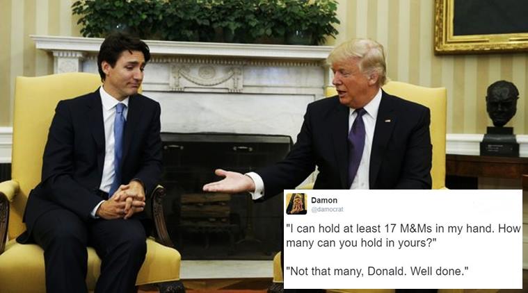 Donald Trump Meeting With Justin Trudeau Has Twitterati Going To Town With Memes Trending News