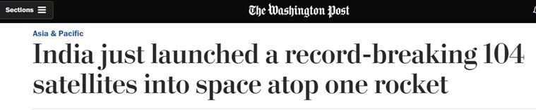 ISRO PSLV-37 rocket launch: How international media reported India’s ...