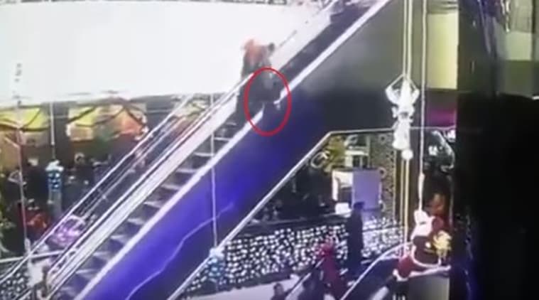 VIDEO: Woman trips over her outfit, drops her baby from 40ft to its ...