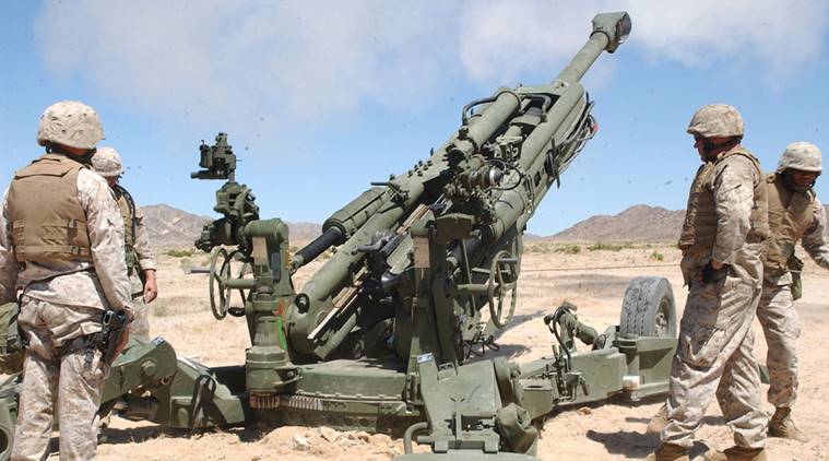 US Marines deploy artillery guns in Syria | World News - The Indian Express