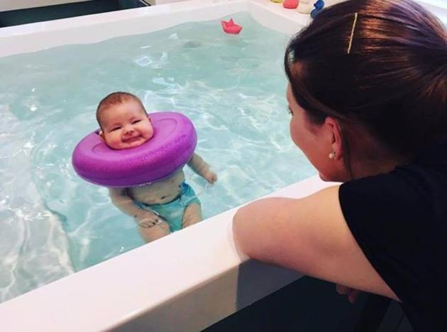 These super cute pictures from an Australian baby spa opened by 2 ...