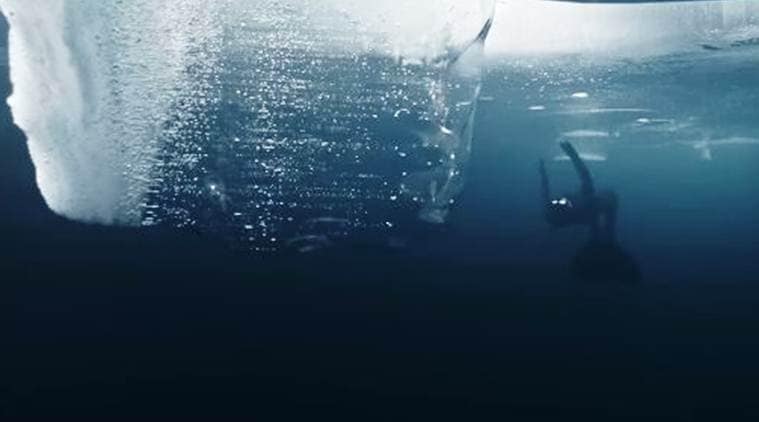 WATCH: This documentary of a freediver swimming in a frozen lake will ...