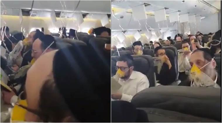 WATCH: Jewish people praying together inside a flight after it ...