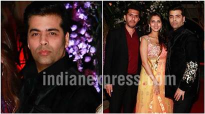New daddy Karan Johar attends Aditya Garware, Renu Chainani’s wedding ...