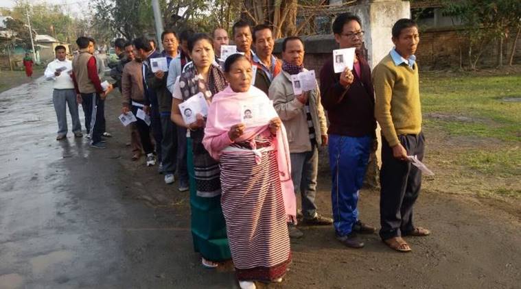Around 29 per cent votes cast till 10 am in Manipur | Elections News ...