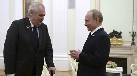 Donald Trump’s Czech admirer Milos Zeman weighs presidential re ...