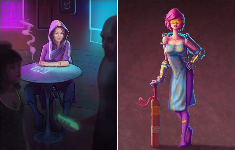 Pakistani artist’s Sci-Fi touch to everyday-life scenes are more than ...