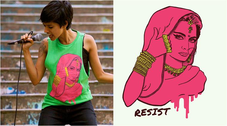 Pink Lady Resist: A traditional Indian woman caricature sends a strong ...