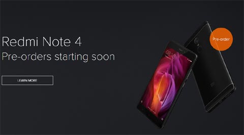 Xiaomi Redmi Note 4 now up for pre-orders on Mi.com | Technology News ...