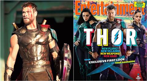 Thor Ragnarok first look: What happened to Chris Hemsworth’s long ...