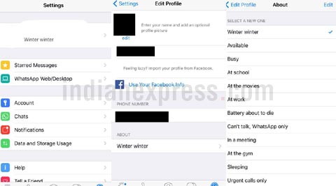 WhatsApp’s text-only Status update is back on iOS: Here’s how to use ...