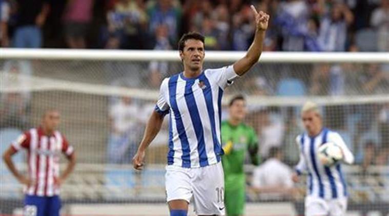 Xabi Prieto scores twice to send Real Sociedad into fourth place in ...