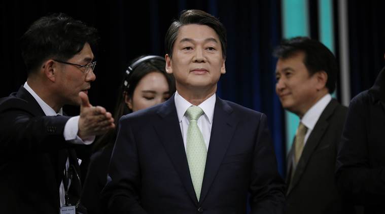 South Korean presidential candidate Ahn Cheol-soo seeks to restart six ...