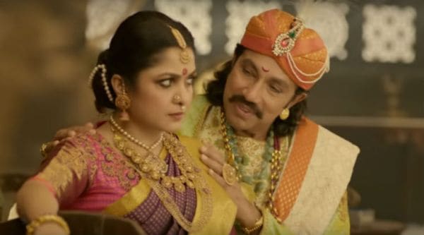 When Baahubali’s Kattappa and Sivagami played a royal couple. Watch ...