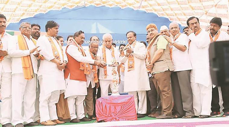 Karnataka BJP tussle, round two: Old rival defies Yeddyurappa again ...