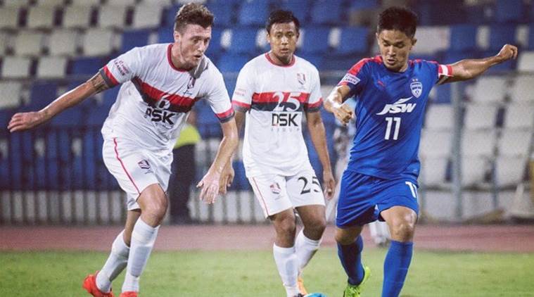 Sunil Chhetri stars in Bengaluru FC’s 7-0 thrashing of DSK Shivajians ...