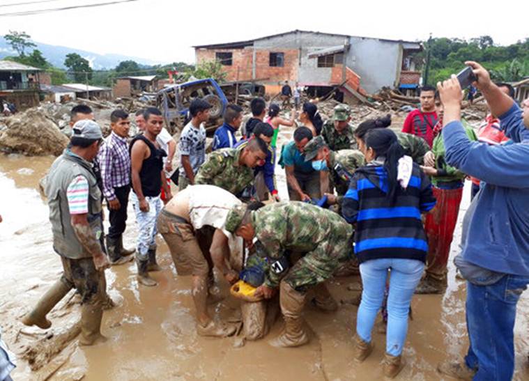 Colombia: 193 dead after rivers overflow, toppling homes | World News ...