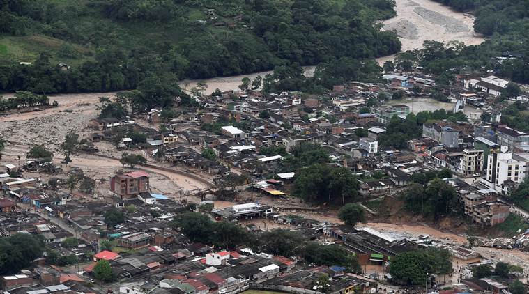 Colombia mudslide, flooding kill 254 in midnight deluge | World News - The Indian Express