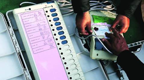 MP EVM tampering row: Cong lashes out on BJP, Election Commissioner ...