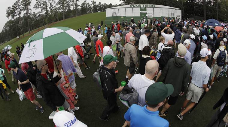Inclement weather suspends practice rounds at the Masters | Golf News ...
