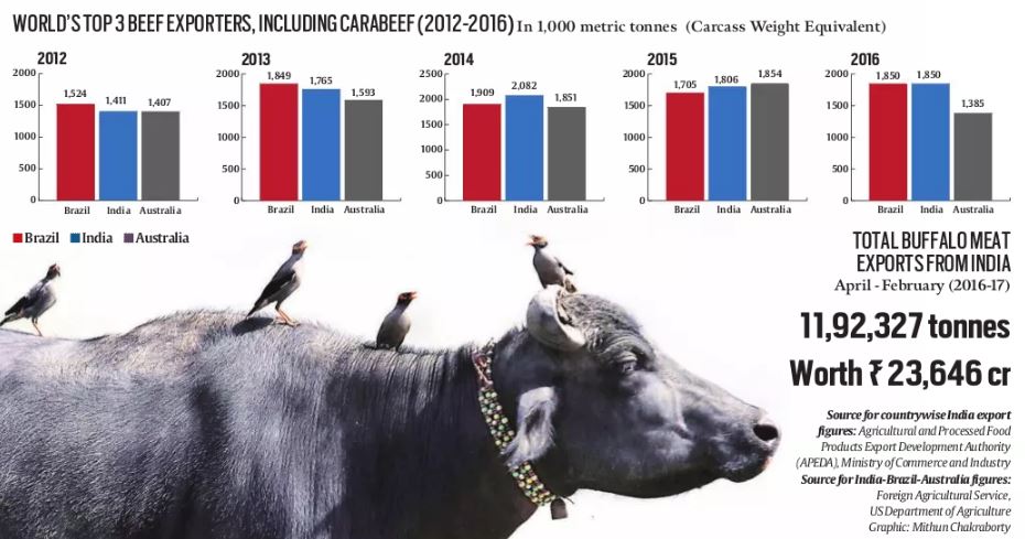 Where Indian buffalo meat exports go | Explained News,The Indian Express