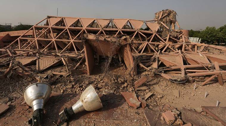 Delhi’s iconic Hall of Nations demolished | Cities News,The Indian Express