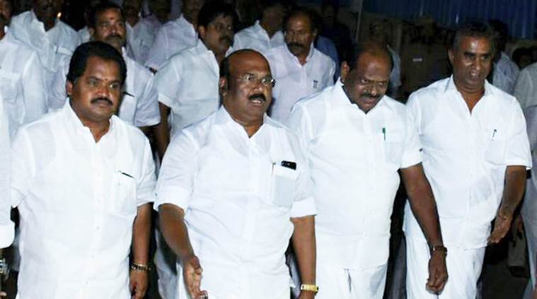AIADMK leaders M Thambidurai, D Jayakumar separately meet TN Governor ...
