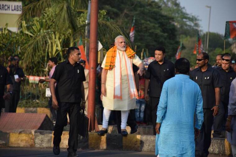 Odisha: PM Modi holds roadshow before BJP’s national executive meeting ...