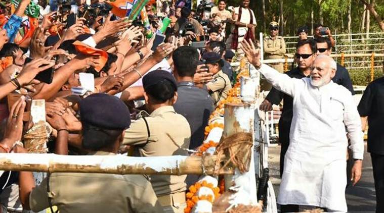 Odisha: PM Modi holds roadshow before BJP’s national executive meeting ...