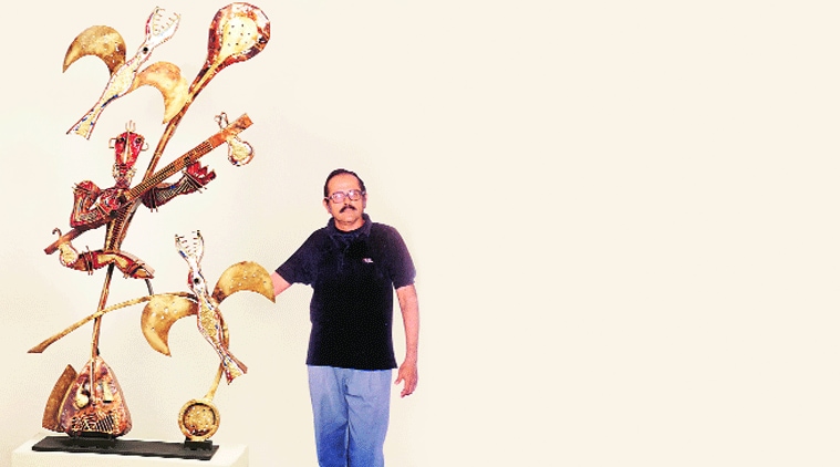 S Nandagopal, renowned sculptor, dies at 71 | Art-and-culture News - The Indian Express