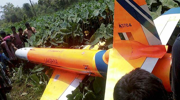 UAV Lakshya crashes in Odisha | India News - The Indian Express