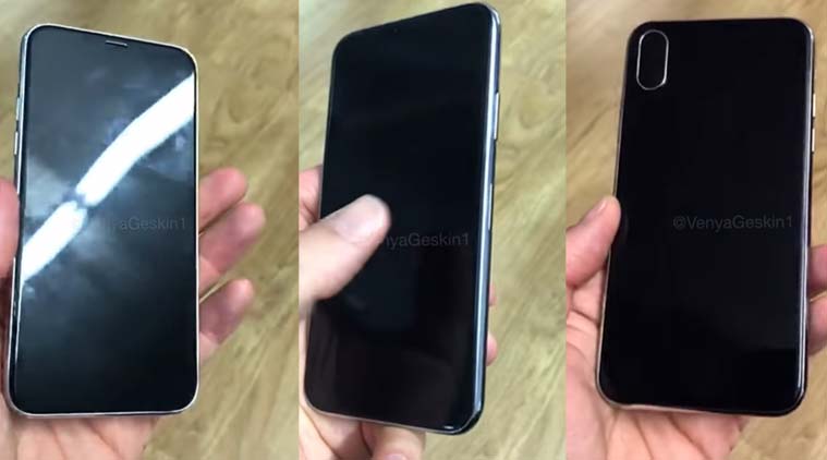 Apple iPhone 8 leaked video render shows home button is gone ...