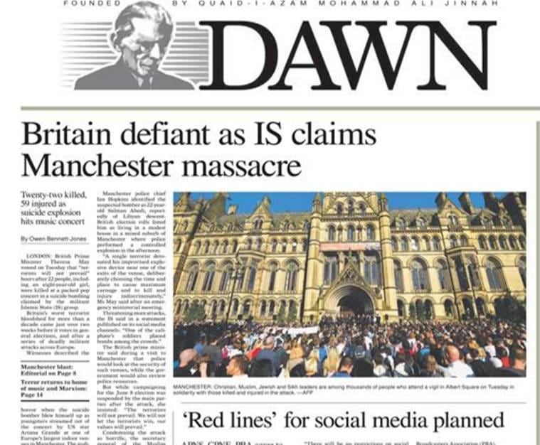 How the global media covered the Manchester Arena blast | World News ...