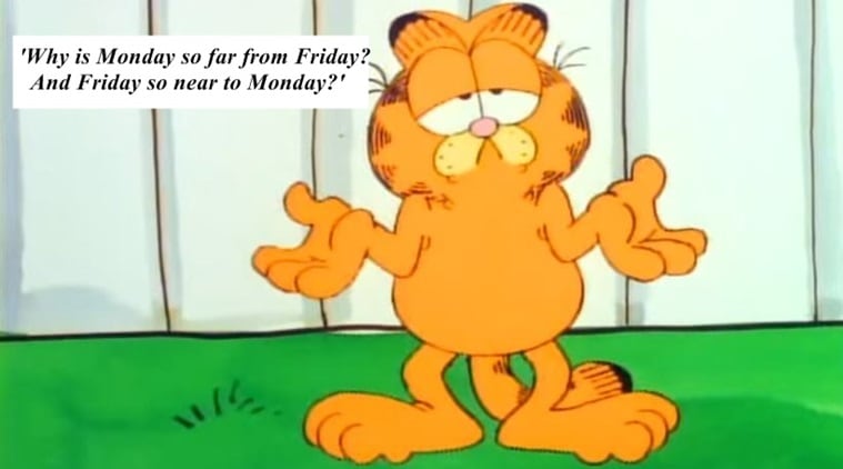 Let Garfield’s hatred for Mondays help you survive them | Trending ...