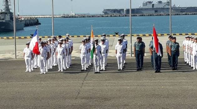 Indian Navy participates in the International Maritime Review at ...