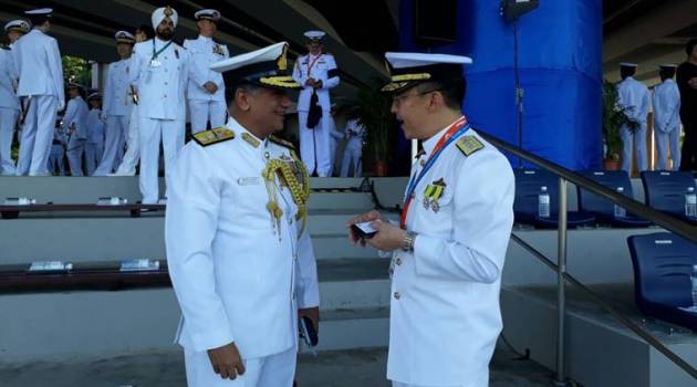 Indian Navy participates in the International Maritime Review at ...