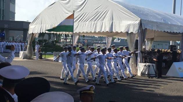 Indian Navy participates in the International Maritime Review at ...