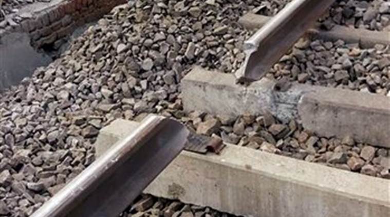 Crack on track: Major rail accident averted in Jharkhand | India News ...