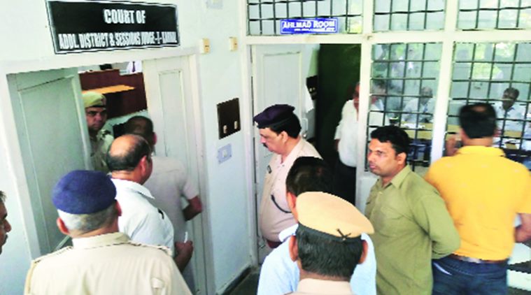 Firing at Karnal district court: 3 held, 2 cops hurt | India News - The ...