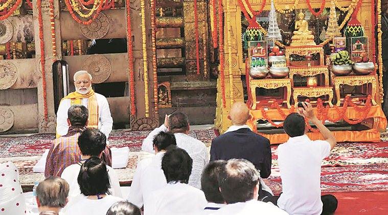 Narendra Modi’s top 11 Buddha quotes has Him smiling | The Indian Express