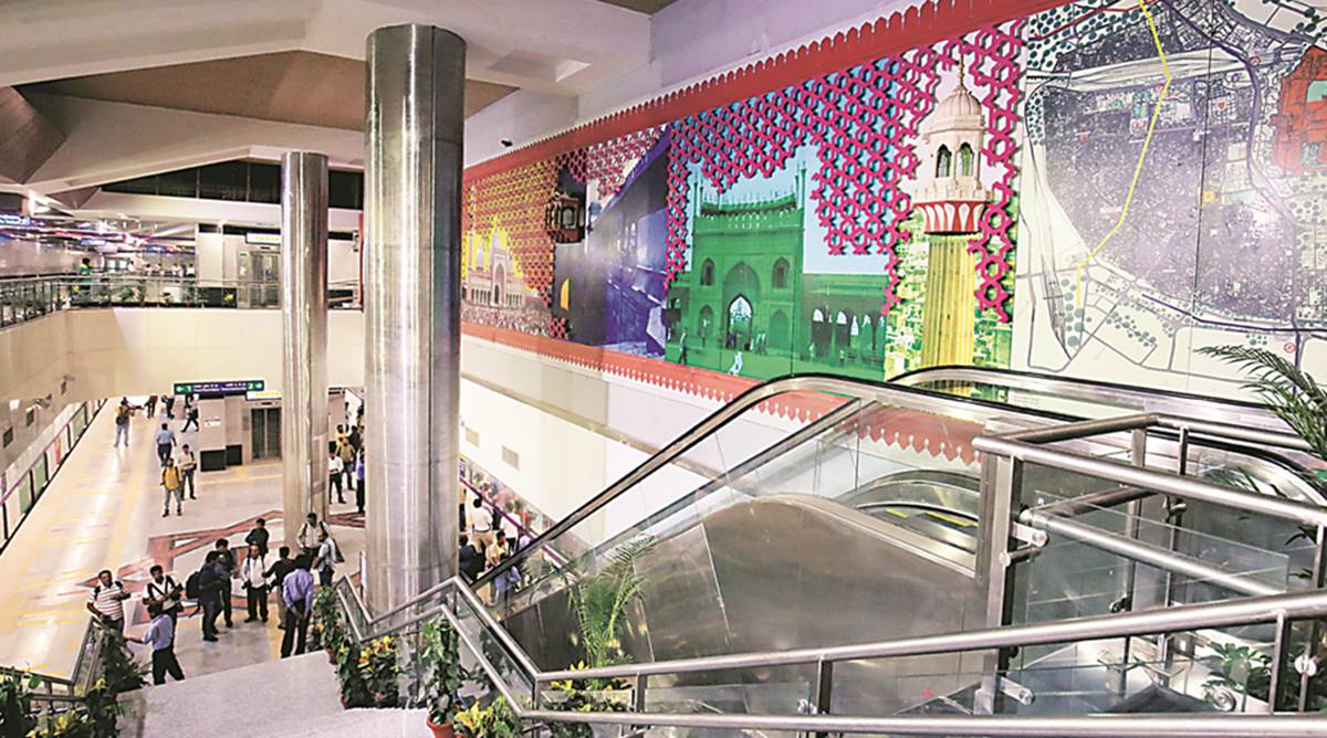 Delhi metro heritage line first glimpse of travel into the rich past of ...