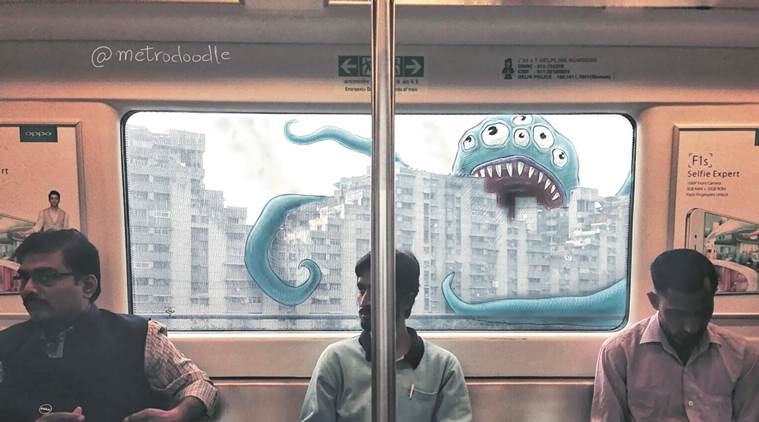 Meet the man bringing aliens to the Delhi Metro | Delhi News - The ...
