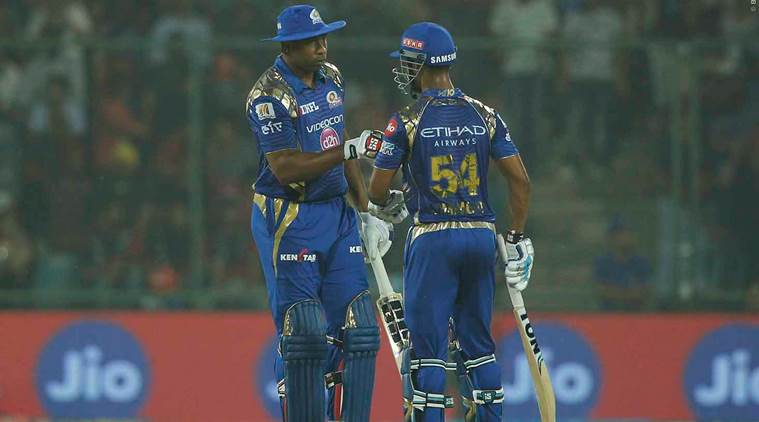 IPL 2017 DD vs MI: Lendl Simmons, Kieron Pollard take Mumbai Indians to ... IPL 2017 DD vs MI: Lendl Simmons, Kieron Pollard take Mumbai Indians to ...