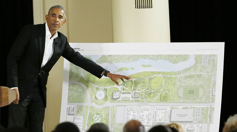 Barack Obama unveils presidential library designs in Chicago | World ...