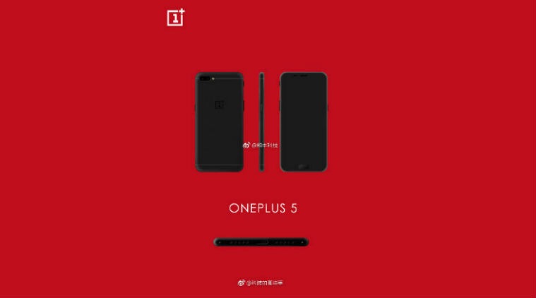 Now OnePlus 5 with horizontal dual rear camera setup leaked on Weibo ...