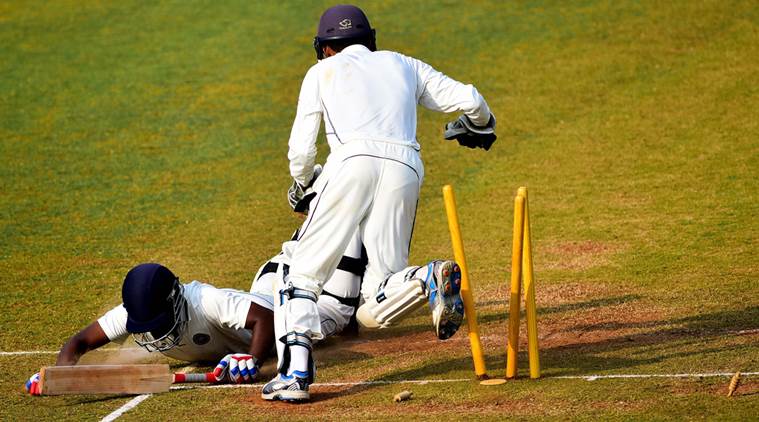 Bizarre! Batsmen continue to find different ways of getting out, watch ...