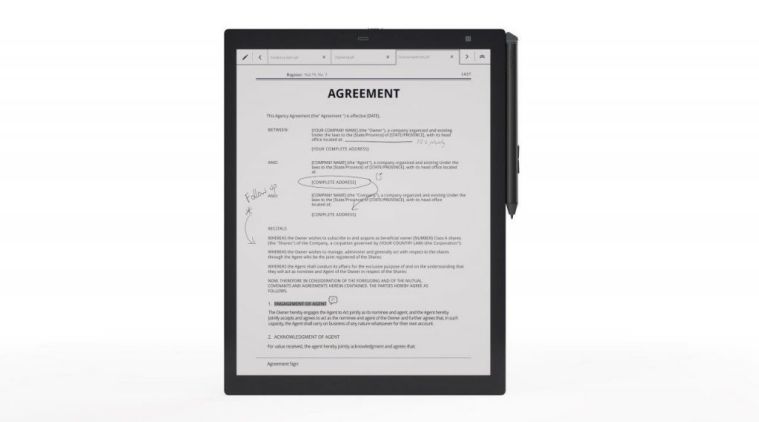 Sony’s second gen E-Ink ‘Digital Paper’ tablet launched for $699.99 ...