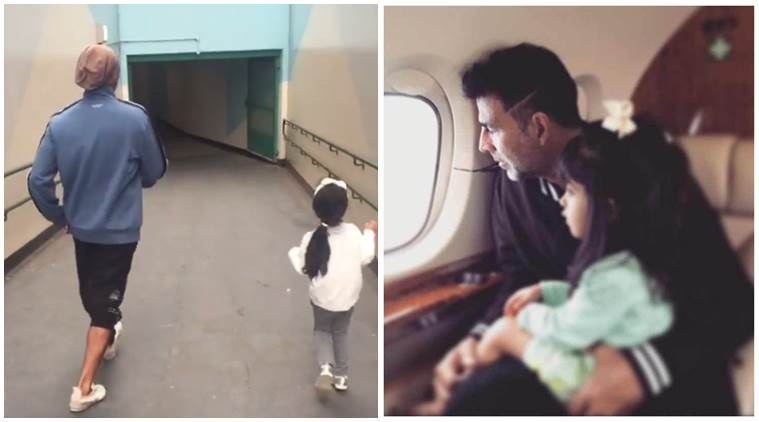Akshay Kumar, daughter Nitara have a spring in their step as they dance ...
