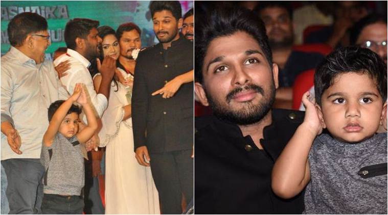 Allu Arjun’s son Ayaan was the star of Duvvada Jaggannadham music ...